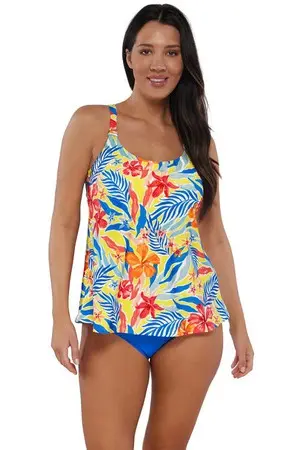 SUNSETS ESCAPE Sunsets Escape Jenna Tankini Top Suncatcher