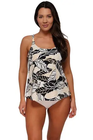 SUNSETS ESCAPE Sunsets Escape Jenna Tankini Top Wild Whimsy