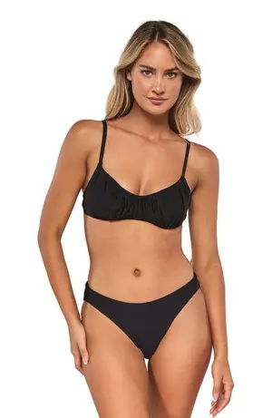 SWIM SYSTEMS Chloe Bikini Bottom - Black