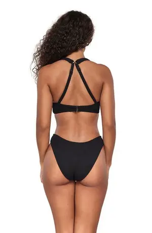 PACIFICA BY SUNSETS Mirabella Bikini Swimsuit Top - Black Pacifica
