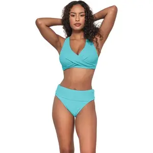 PACIFICA BY SUNSETS Mirabella Bikini Swimsuit Top - Pool Party