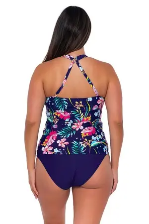 SUNSETS ESCAPE Emerson Tankini Swimsuit Top - Island Getaway