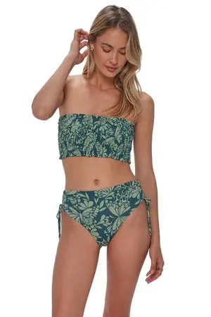 SWIM SYSTEMS Kali Tube Bikini Top - Flutter Lurex