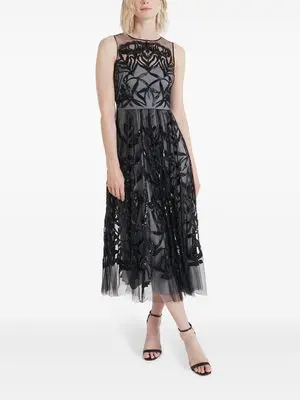 TEMPERLEY LONDON Inez Midi Dress - Black