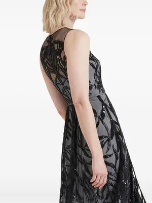 TEMPERLEY LONDON Inez Midi Dress - Black