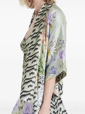 TEMPERLEY LONDON Cleo Coat - Green