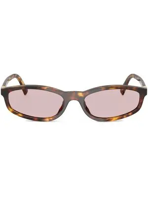 Miu Miu Tortoiseshell Sunglasses - Brown