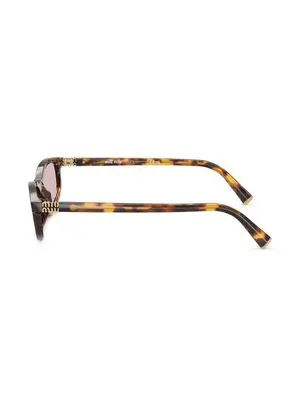 Miu Miu Tortoiseshell Sunglasses - Brown