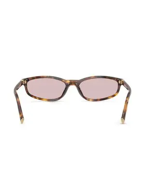 Miu Miu Tortoiseshell Sunglasses - Brown