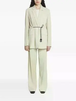 LANVIN Virgin Wool Blazer - Neutrals