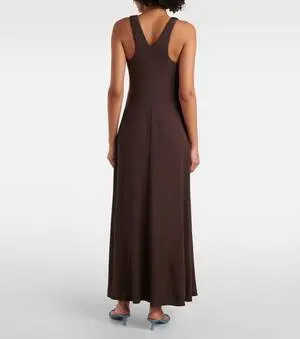 Max Mara Pompei Maxi Dress - Brown