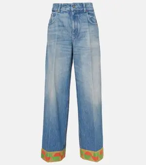 Valentino Garavani Faded Jeans For Women
