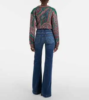 Ag Tropea High-rise Flare Jeans - Blue