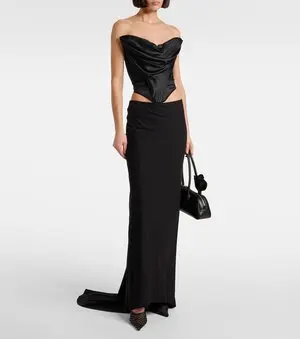 Magda Butrym Draped Corset