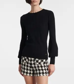 Valentino Garavani Maglia Virgin Wool Sweater - Black