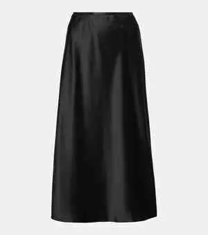 Long Silk Skirts