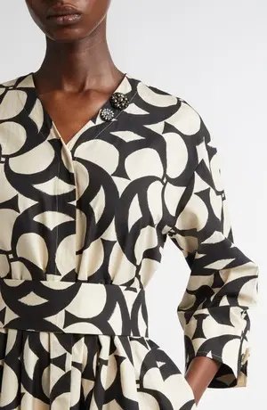 Max Mara Alice Print Shirtdress