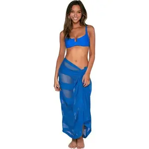 SUNSETS Paradise Cover-up Pareo - Electric Blue