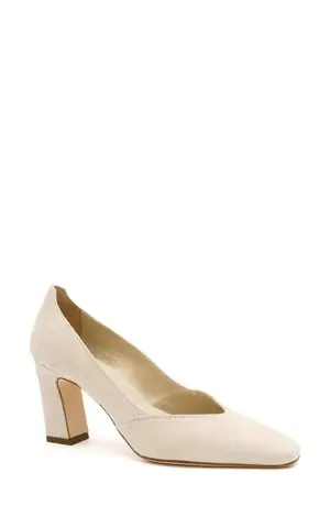 AMALFI BY RANGONI Festa Pump - Ivory Cashmere