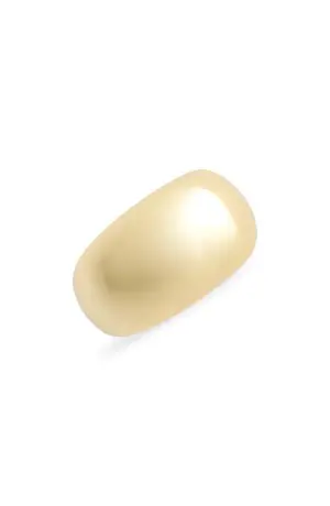 Argento Vivo Puffy Dome Ring - Gold