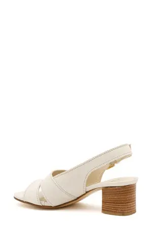 AMALFI BY RANGONI Efrem Slingback Sandal - Mozzarella Long Beach