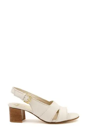 AMALFI BY RANGONI Efrem Slingback Sandal - Mozzarella Long Beach