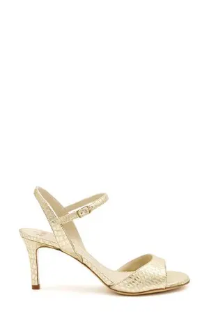 AMALFI BY RANGONI Lapo Ankle Strap Sandal - Platino Alabama
