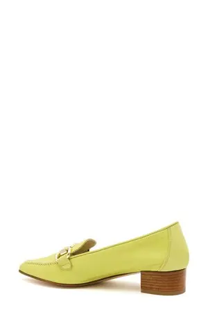 AMALFI BY RANGONI Amarone Loafer Pumps - Lime Vapor