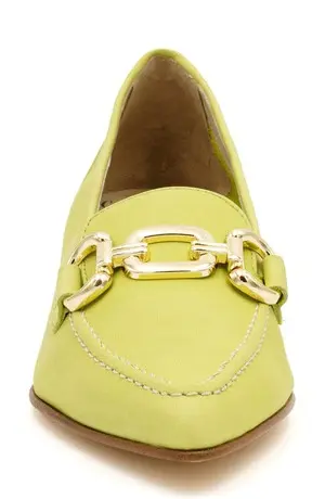 AMALFI BY RANGONI Amarone Loafer Pumps - Lime Vapor