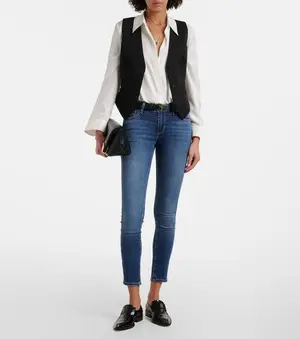 Ag Mid-rise Skinny Jeans