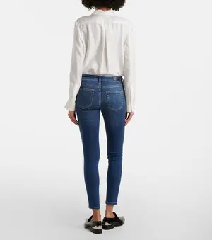 Ag Mid-rise Skinny Jeans