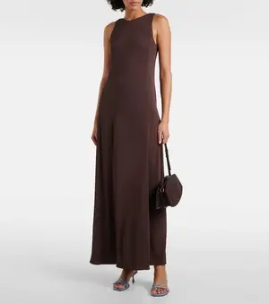 Max Mara Pompei Maxi Dress - Brown