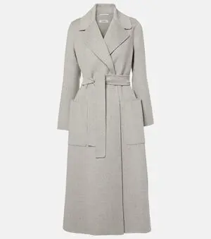 Max Mara Paolore Virgin Wool Wrap Coat