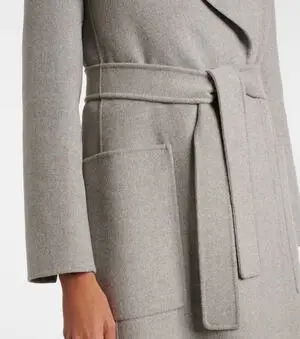 Max Mara Paolore Virgin Wool Wrap Coat