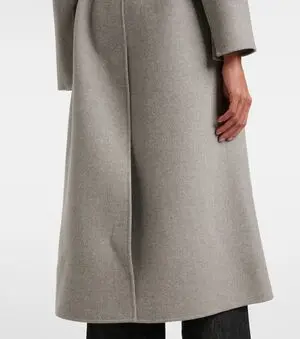 Max Mara Paolore Virgin Wool Wrap Coat