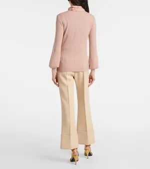 Valentino Garavani Pointelle Virgin Wool Sweater