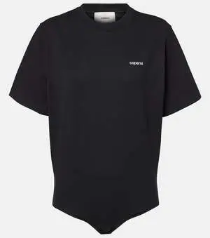 Coperni Logo Cotton Bodysuit