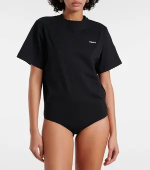 Coperni Logo Cotton Bodysuit
