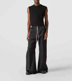 Rick Owens Granola Leather Mules - Black
