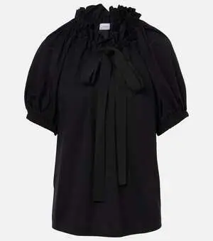 PATOU Cotton Jersey Top