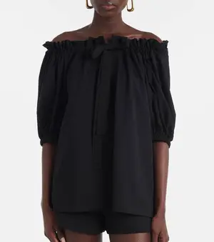 PATOU Cotton Jersey Top