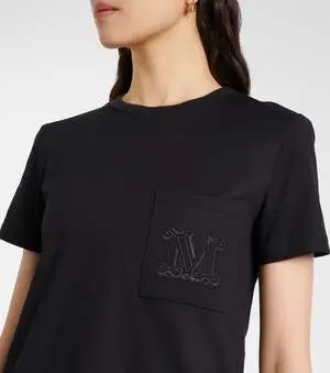Max Mara Papaia Logo T-shirt - Black