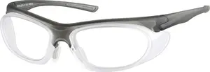 Zenni Oval Full Rim Eyeglasses - Gray