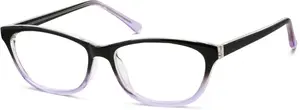 Zenni Oval Full Rim Eyeglasses - Lilac