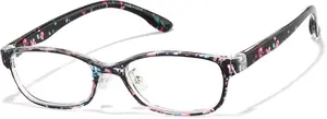Zenni Oval Full Rim Frame Eyeglasses - Pattern