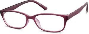 Zenni Oval Full Rim Eyeglasses - Purple