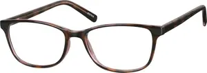 Zenni Oval Full Rim Frame Eyeglasses - Tortoiseshell