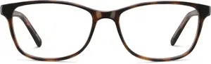 Zenni Oval Full Rim Frame Eyeglasses - Tortoiseshell