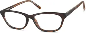 Zenni Oval Full Rim Frame Eyeglasses - Tortoiseshell