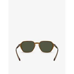 Giorgio Armani Ar8220 Octagon Acetate Sunglasses - Green
